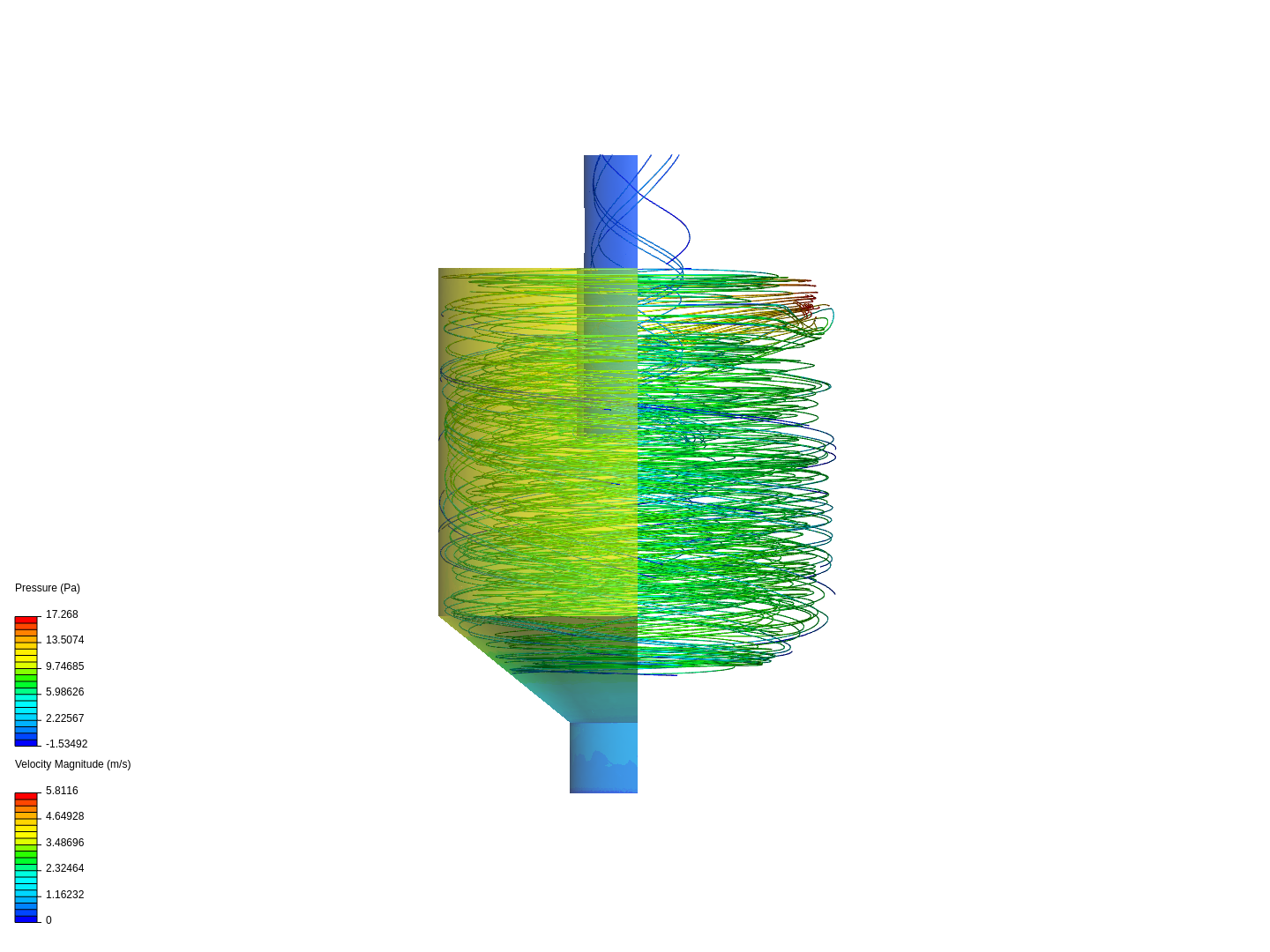 Tutorial - Flow through a cyclone seperator by agiskount | SimScale