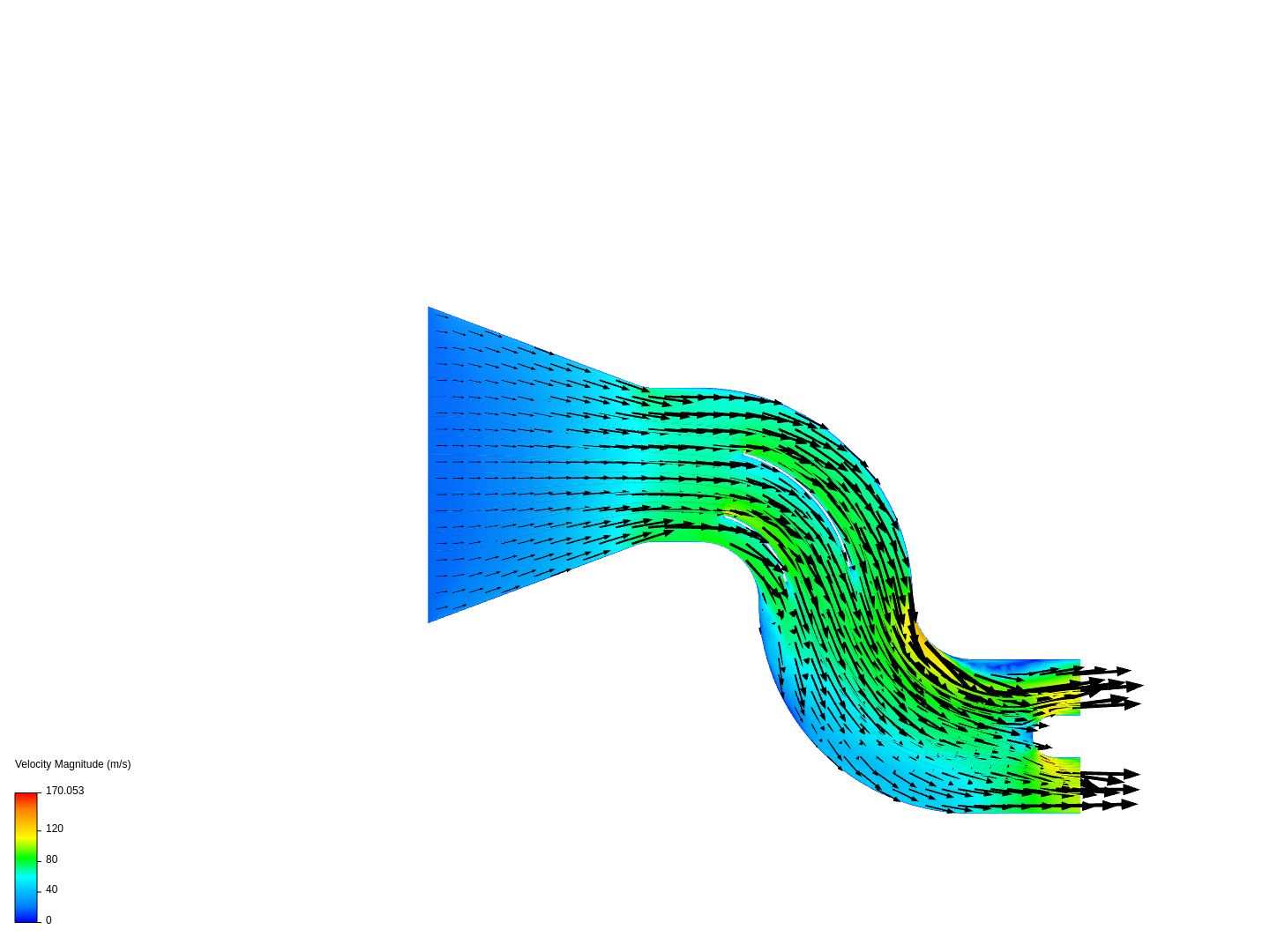 CFD of intake duct by ahareendra | SimScale