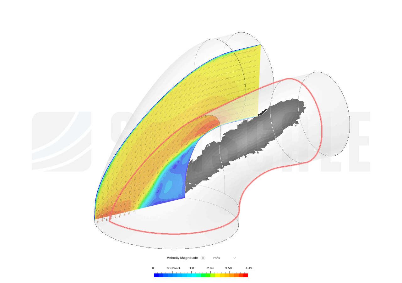 hvac duct by ahasko | SimScale