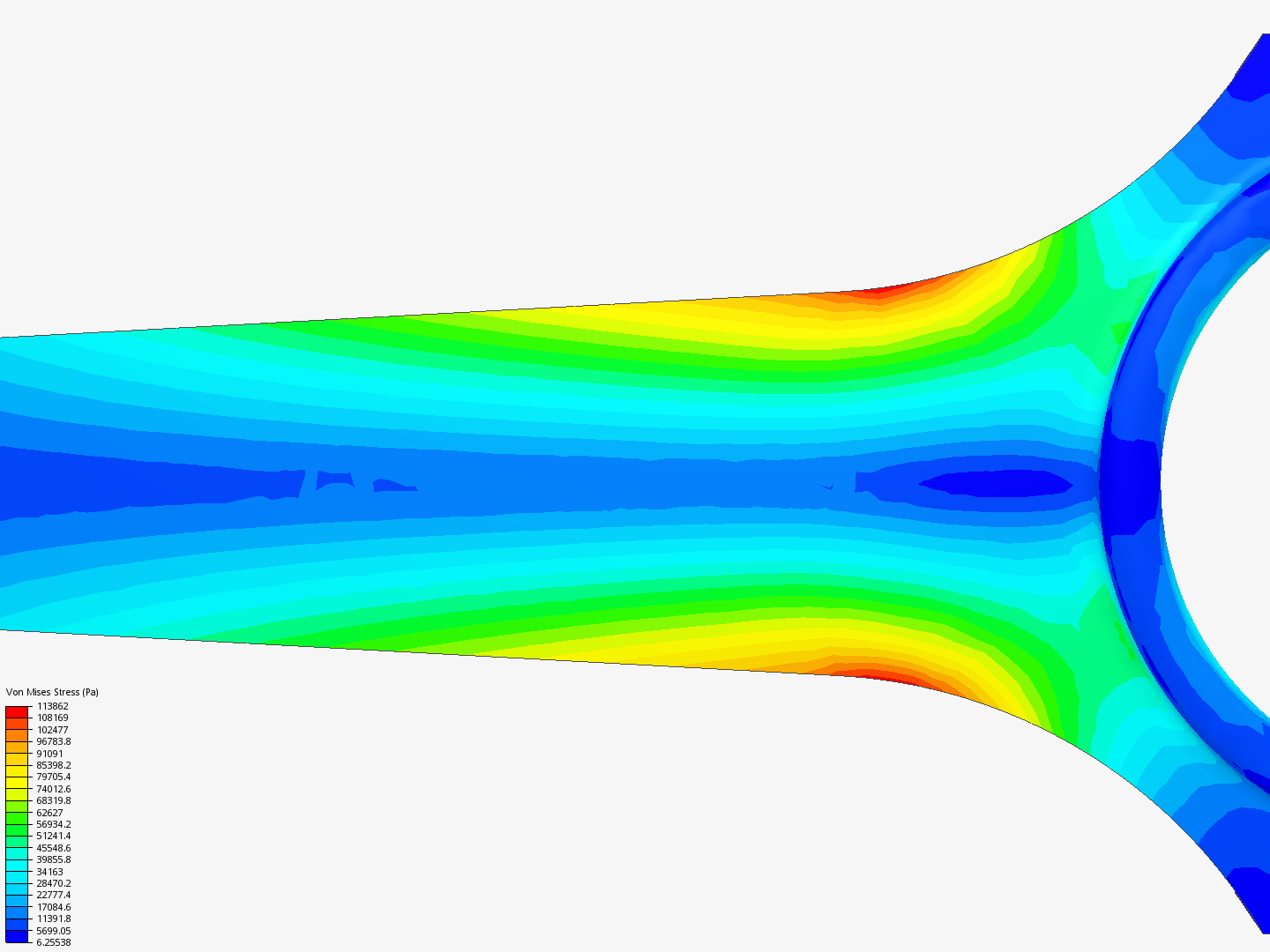 Tutorial 1: Connecting rod stress analysis by ahermansyah | SimScale