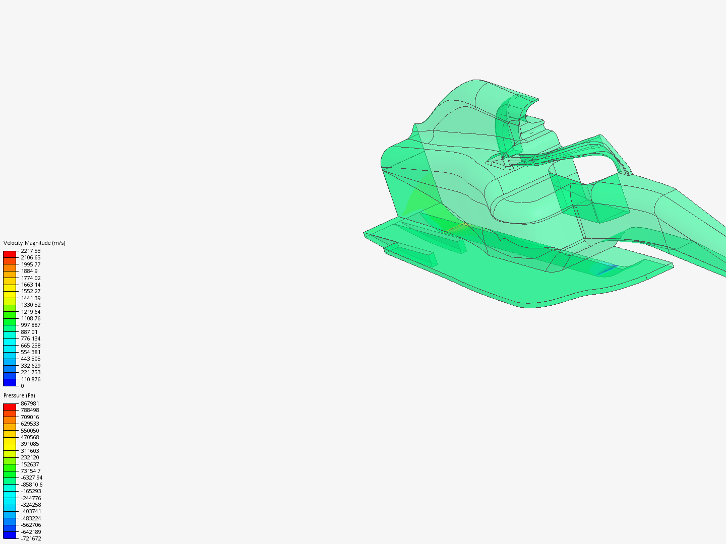 F1 Analysis with diffuser by ahoefter | SimScale