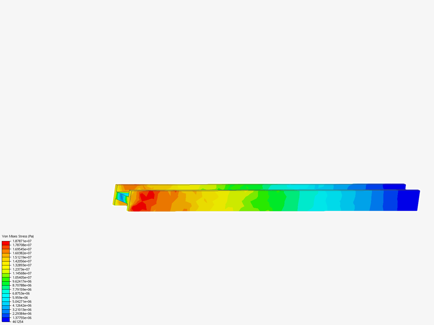 Plate 1: Static Analysis of I-Beam - Copy by ahristotel23 | SimScale