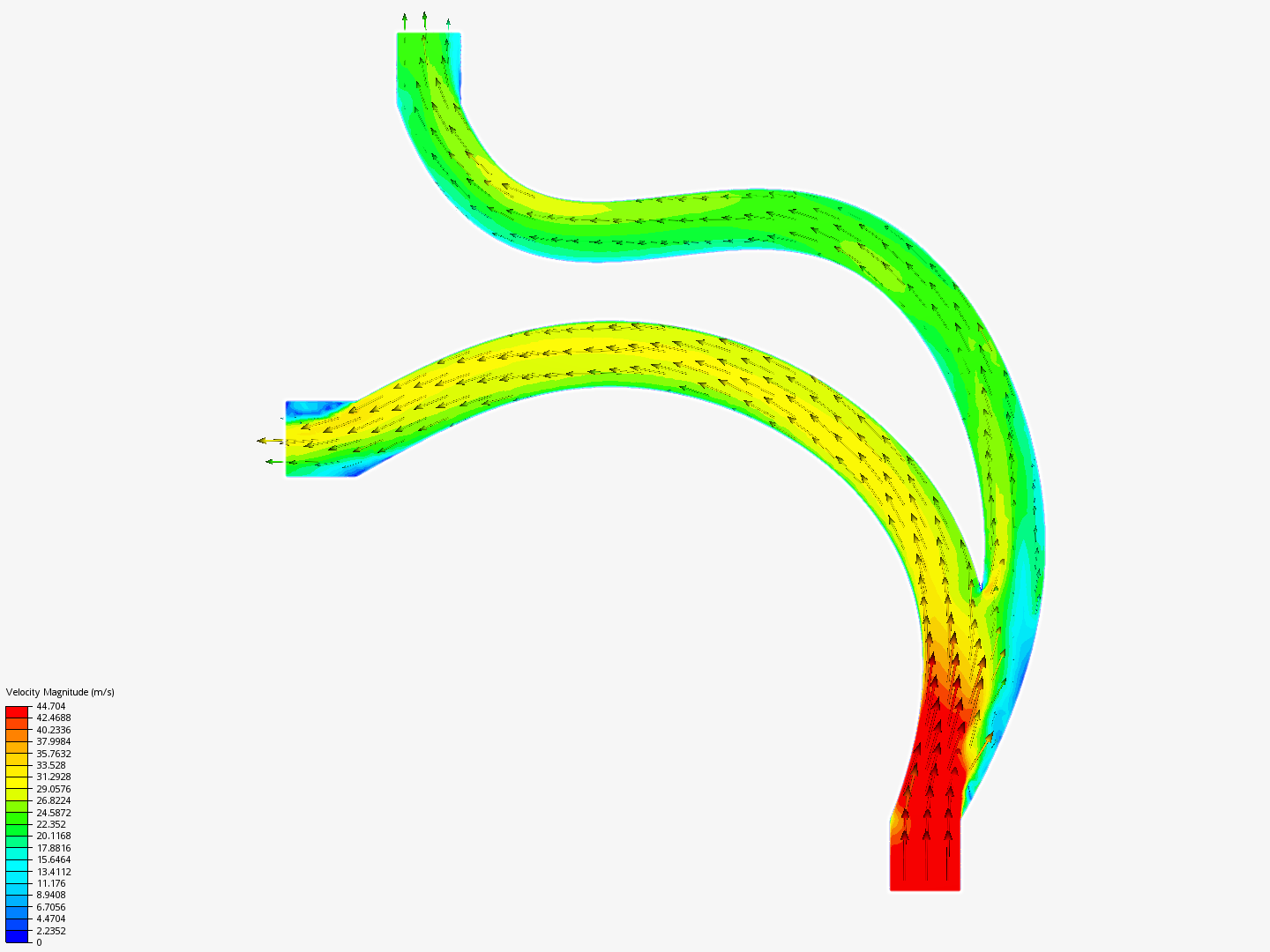 Flow Testing Tubes By Airscan2 Simscale 7765
