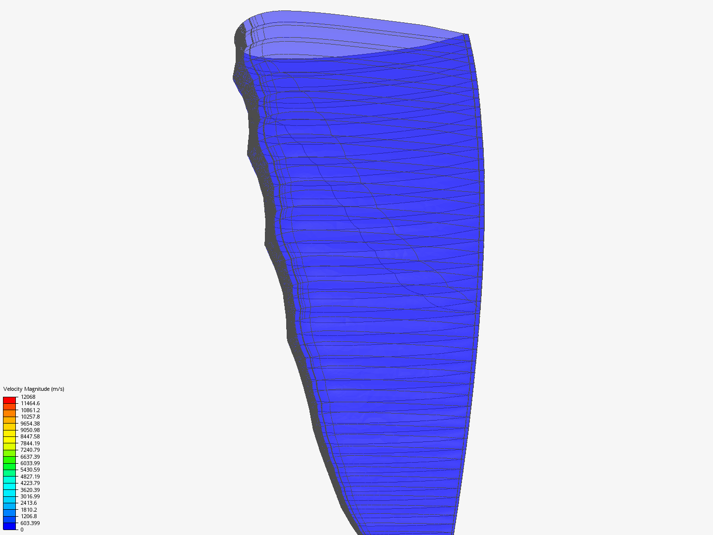 wing simulation by ajumel | SimScale