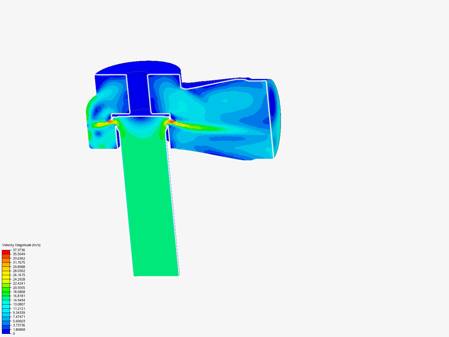 Safety Valve_Lift_8mm by akash_rai | SimScale