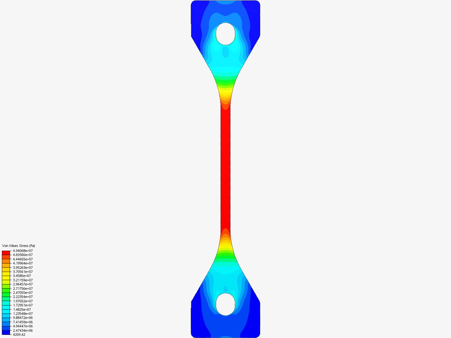 Tensile part by akaszynski | SimScale