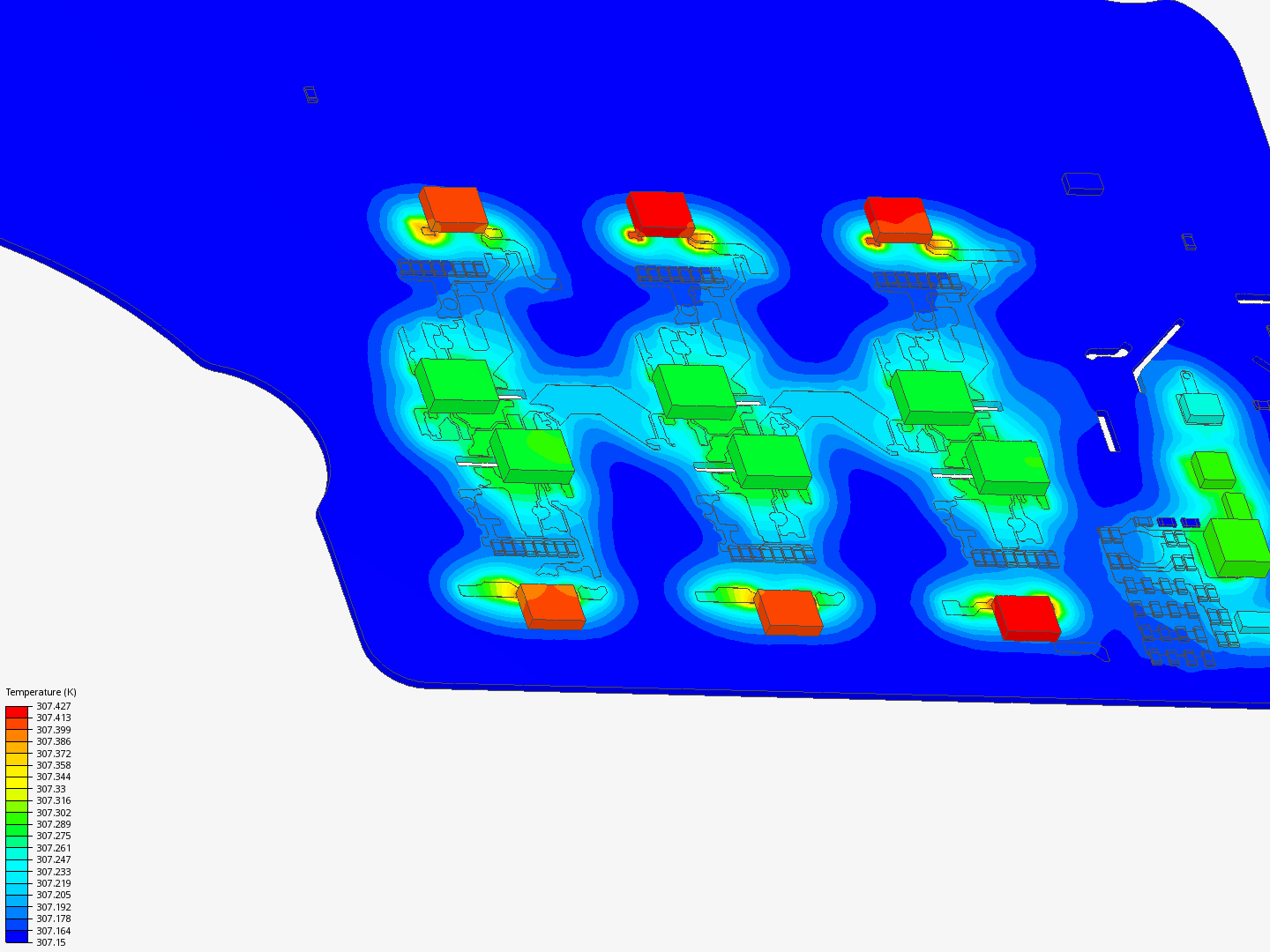 PCB Thermal v6 by akshaybayaskar | SimScale