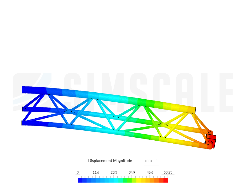 Tutorial - Linear static analysis of a crane by al2133003195 | SimScale