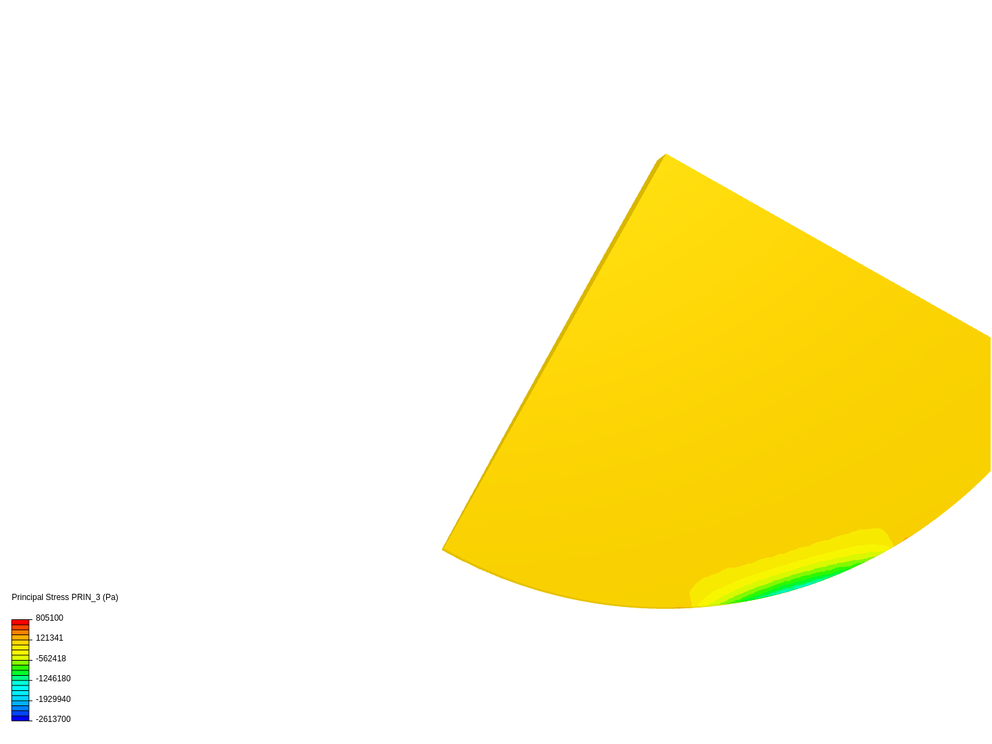 lens radial support by alex_roque | SimScale