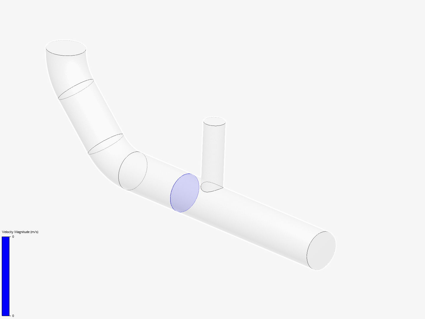 Tutorial 2: Pipe junction flow - Copy by alexklee120 | SimScale