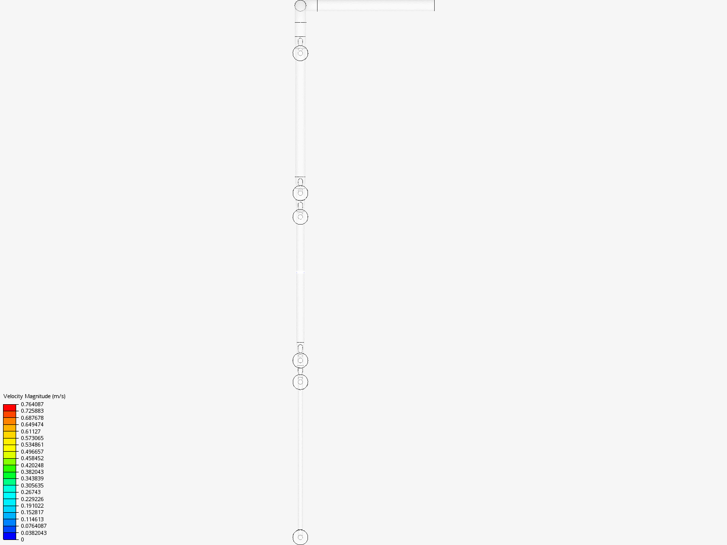 flow through tube by ali93 | SimScale