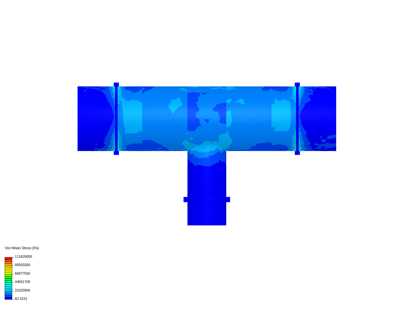 Further Pipe Tee by ali_b | SimScale