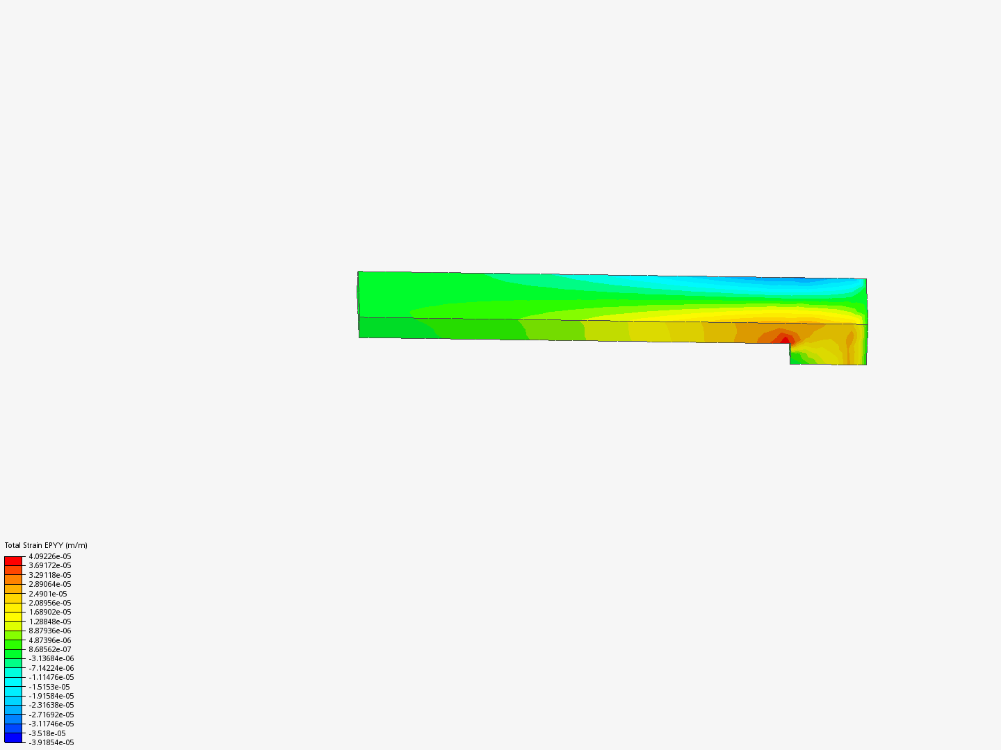 cantilever beam by alitamim3 | SimScale