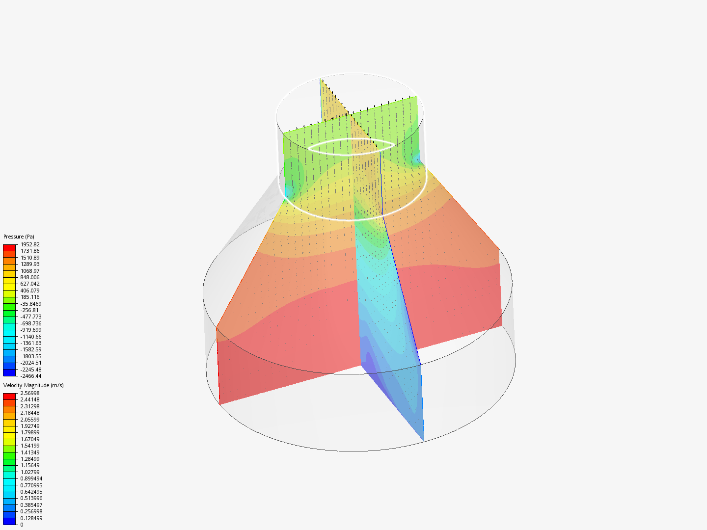 DN2000 Suction Arrangement by alynch05 | SimScale