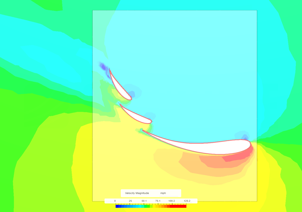 rear wing by am177racing | SimScale