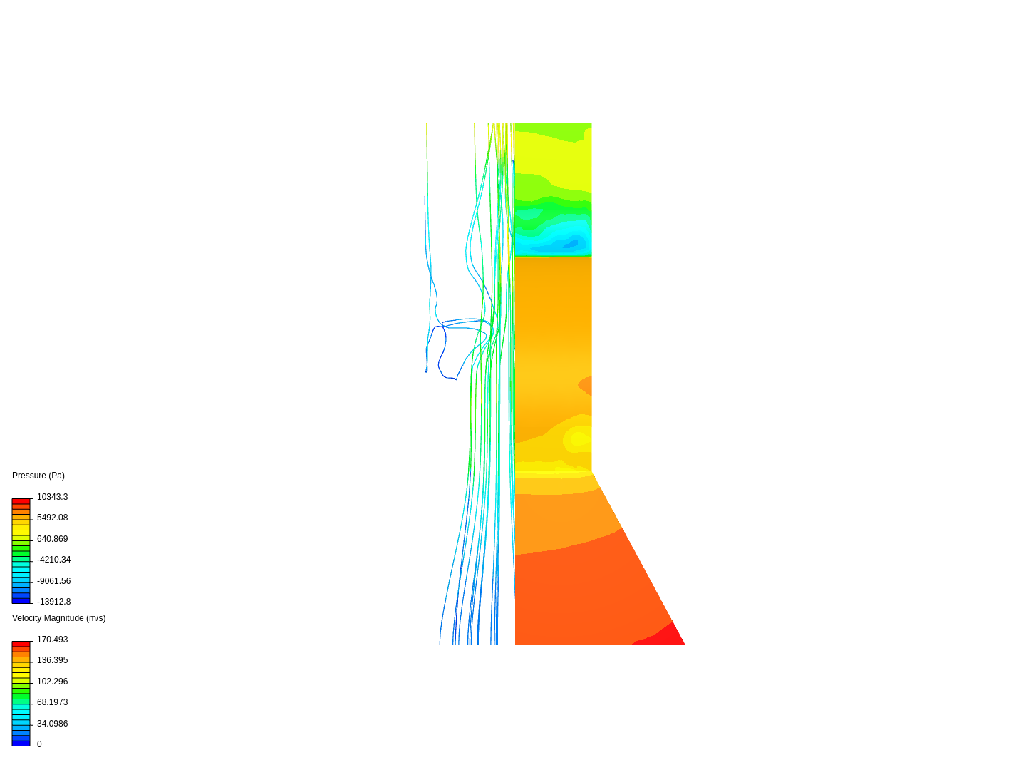 Duct CFD Air flow analysis by am_v | SimScale