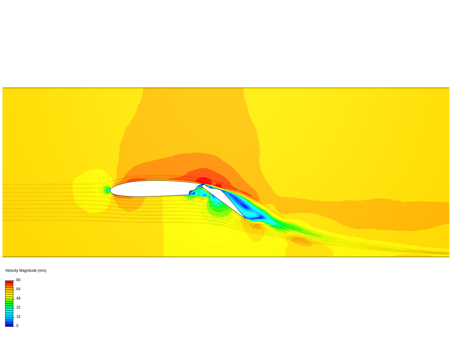 Airflow Cessna 172 Aerofoil Flap by amoec | SimScale