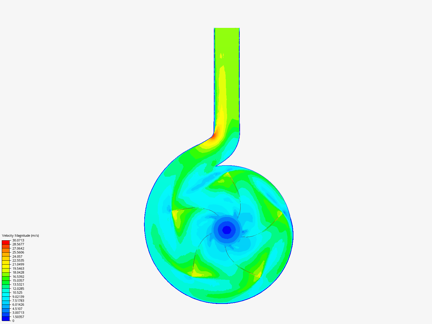 Pump Centrifugal Simulation by amortaja | SimScale