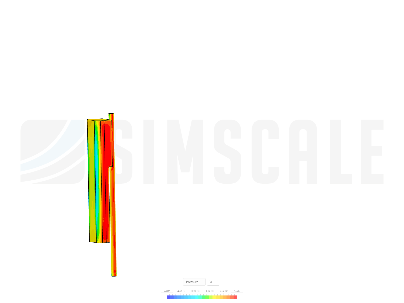Box on Pole by amuscat | SimScale