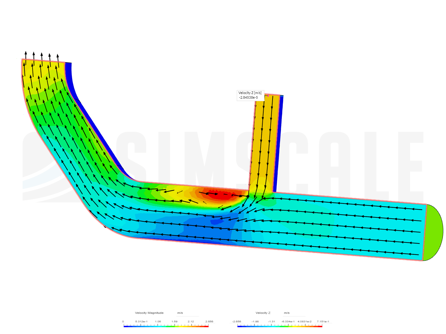 Tutorial 2: Pipe junction flow by andresgilgomez | SimScale