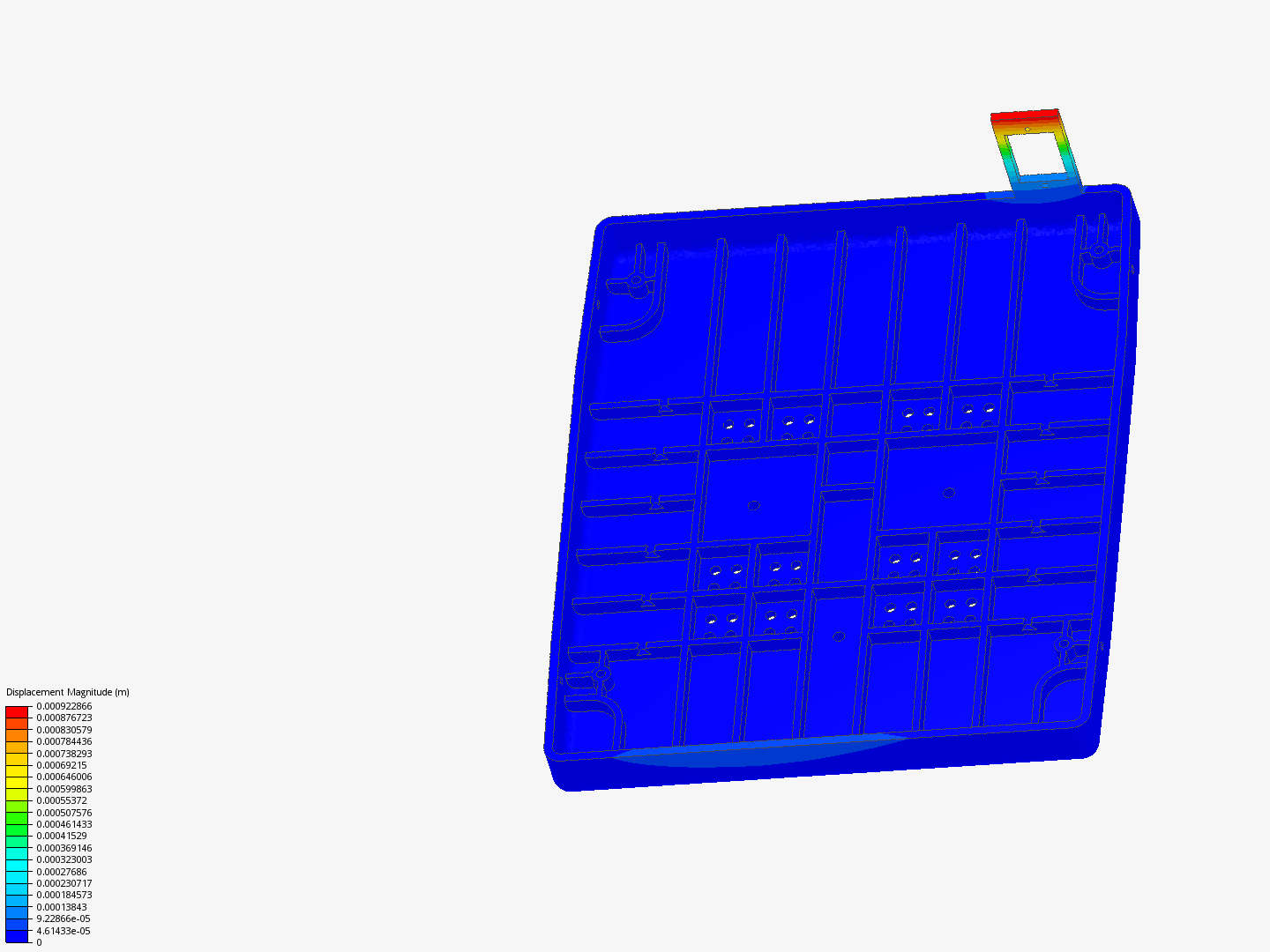 FEA Analysis of Base plate by anilkumar_dalu | SimScale