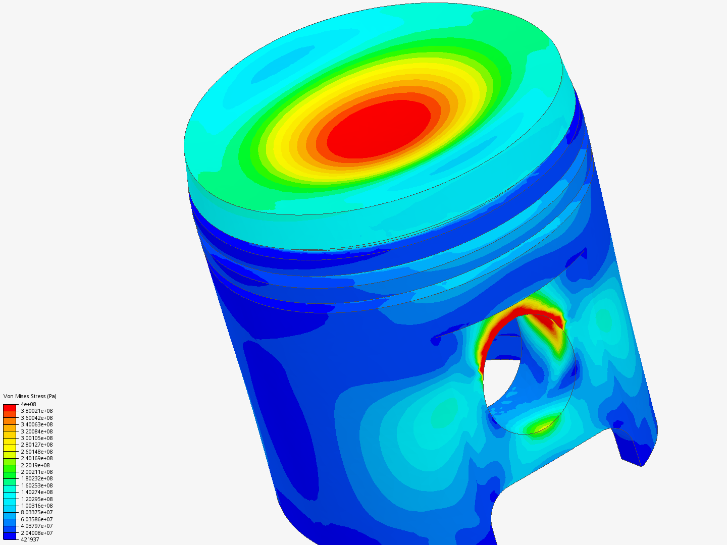 Advanced Tutorial: Thermomechanical Analysis of an Engine Piston by apetrisor | SimScale