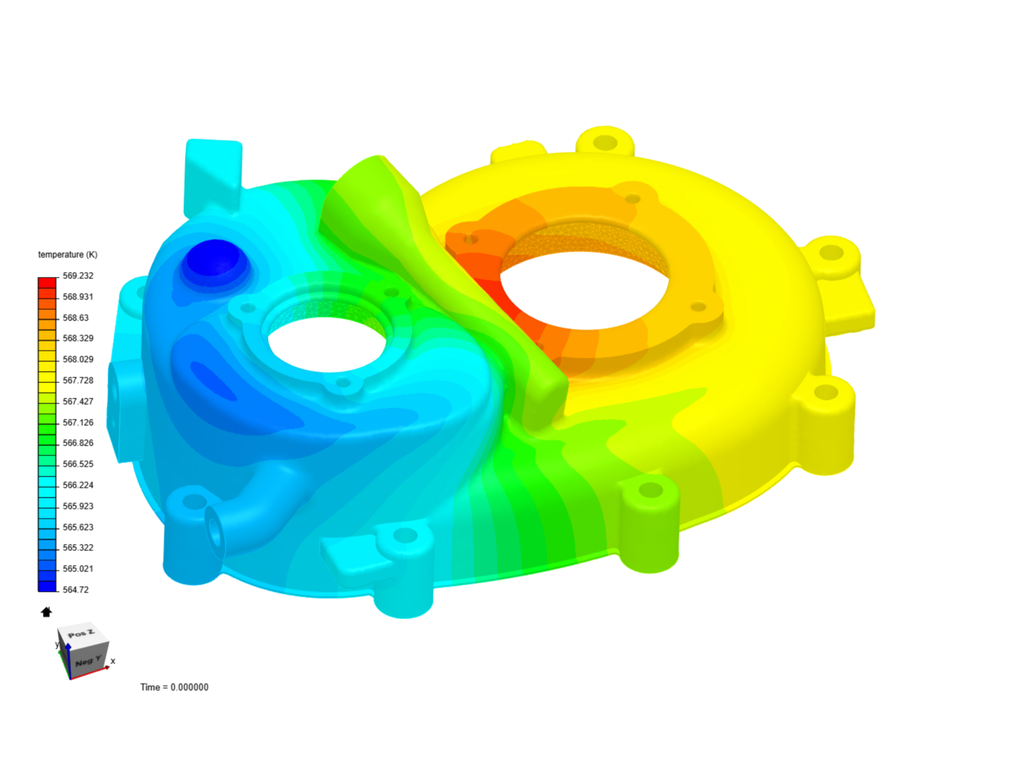 Tutorial 3: Differential casing thermal analysis by apitt | SimScale