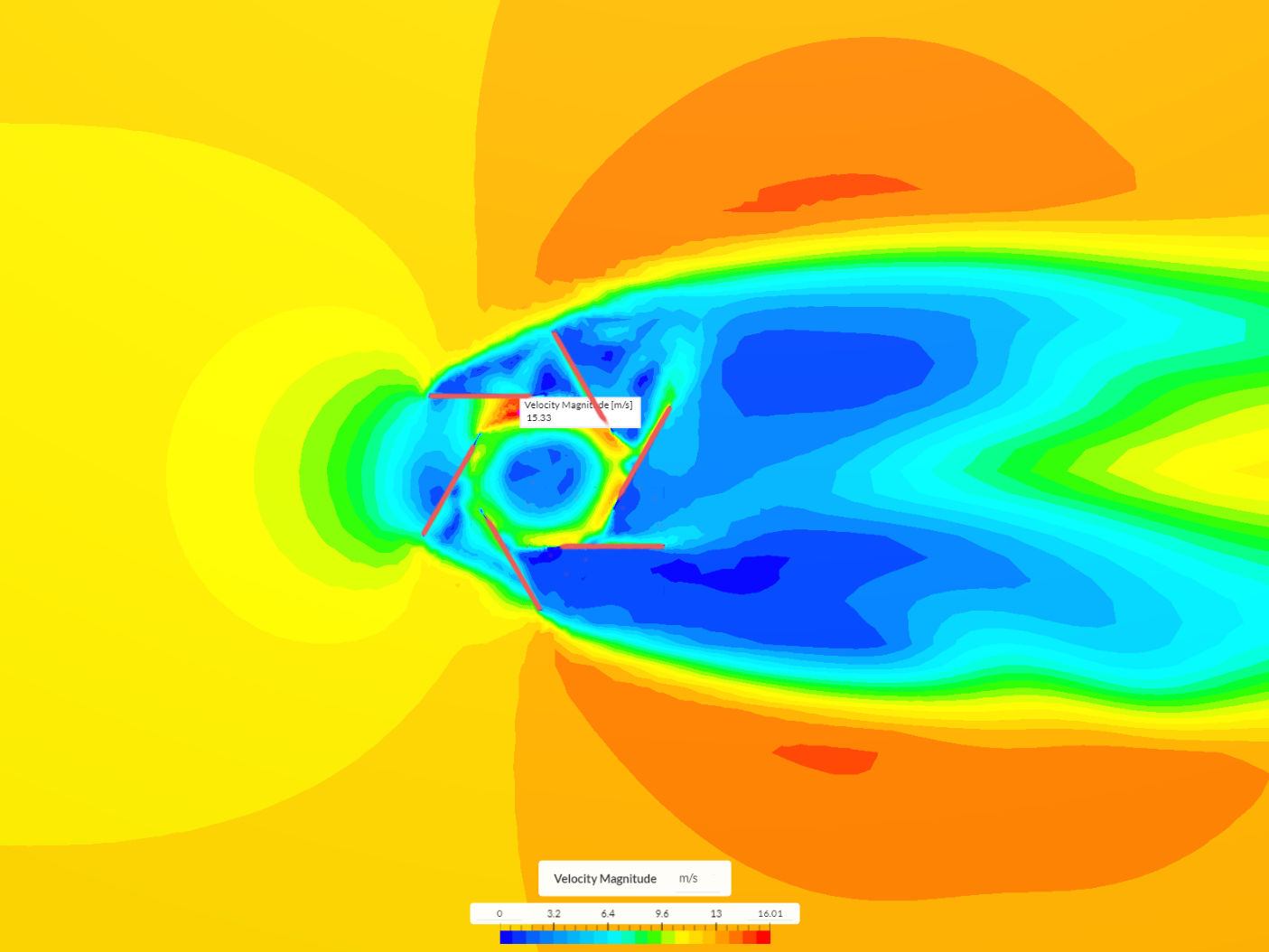Sim 6.0 - Angled-Top Diffuser, Angled Vanes. by aprogida | SimScale
