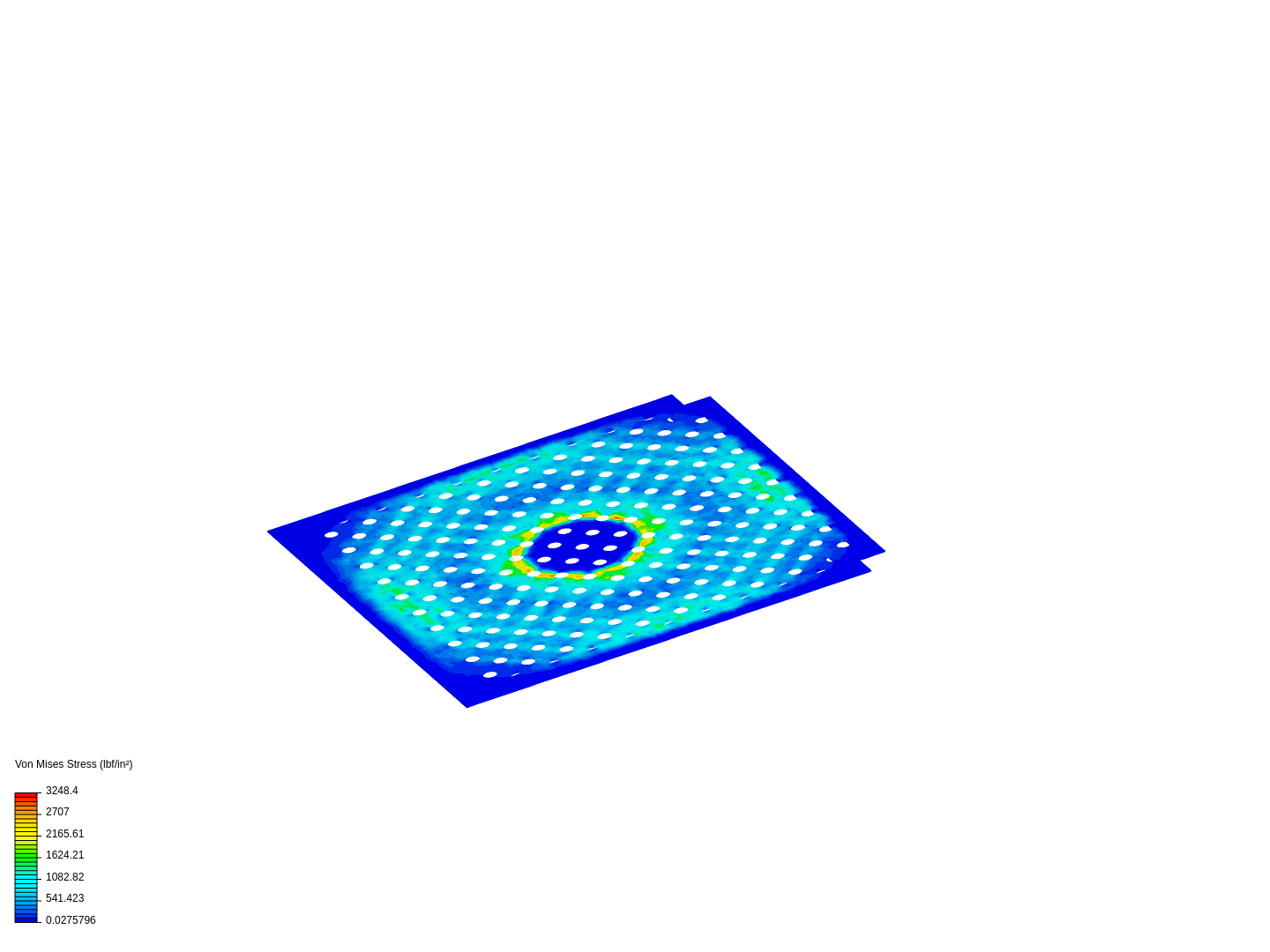 floor stress basic by areid | SimScale