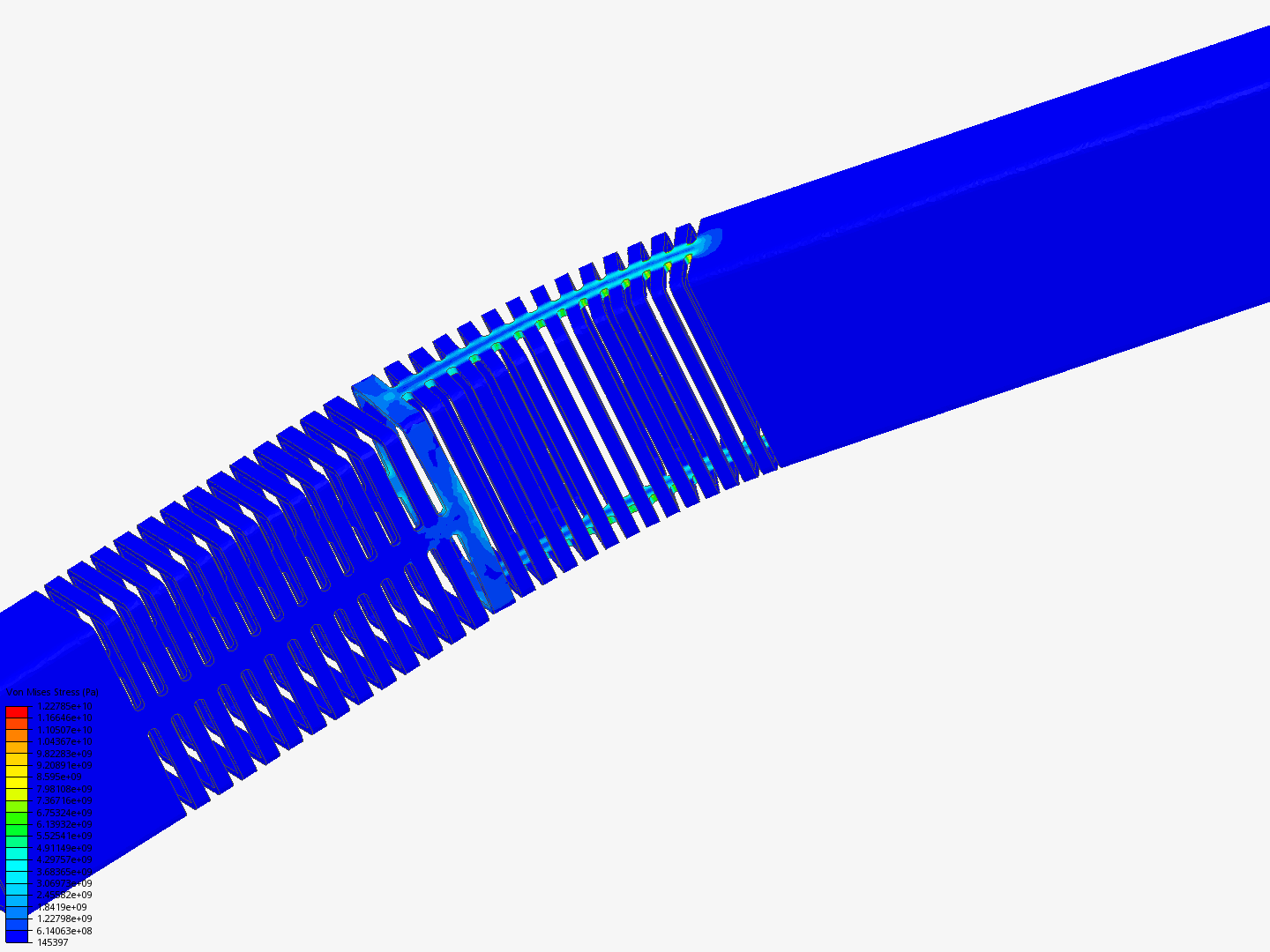 Bend Radius Verification by ariechman | SimScale