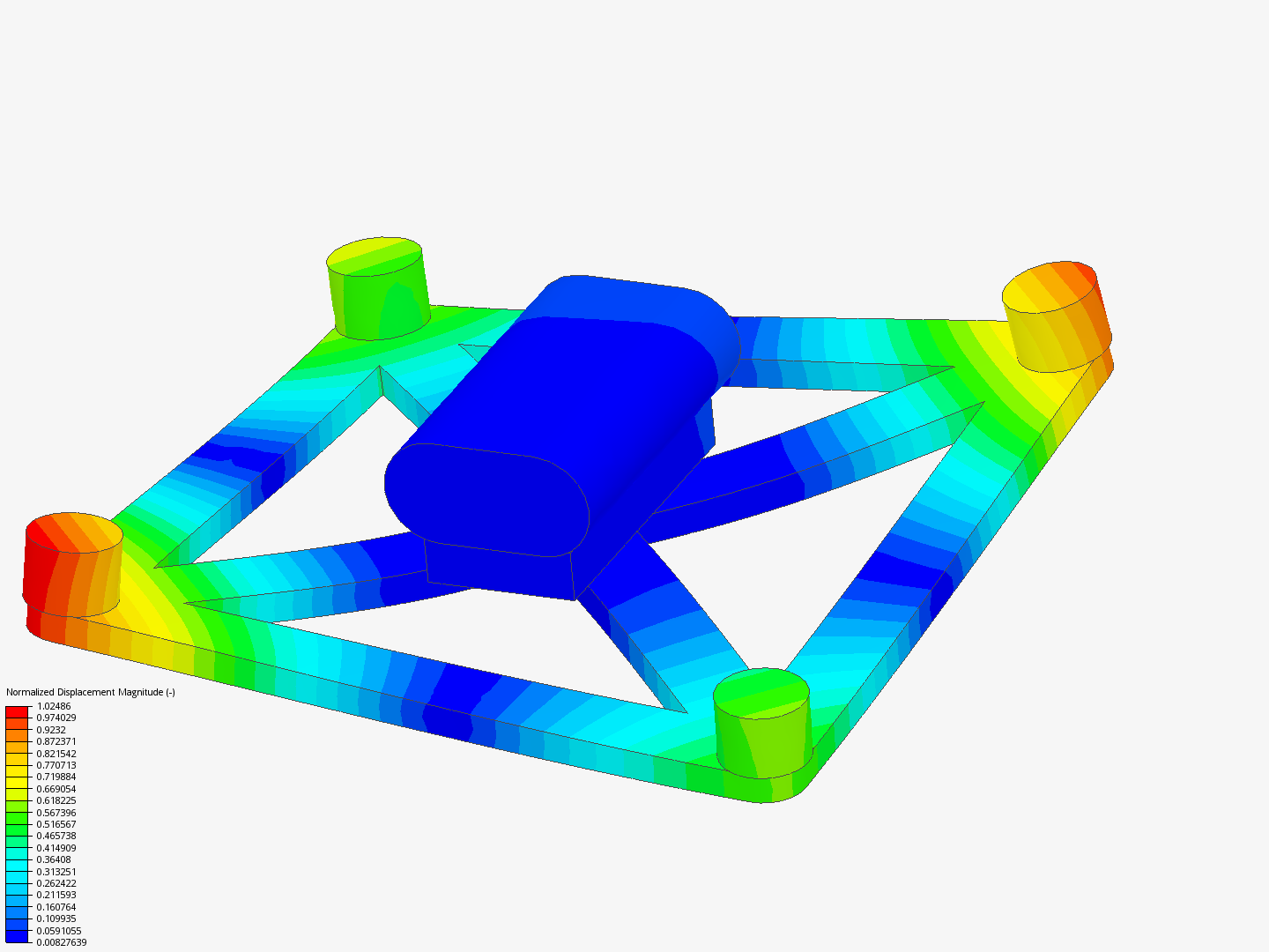 Drone Frame By Arisberg Simscale