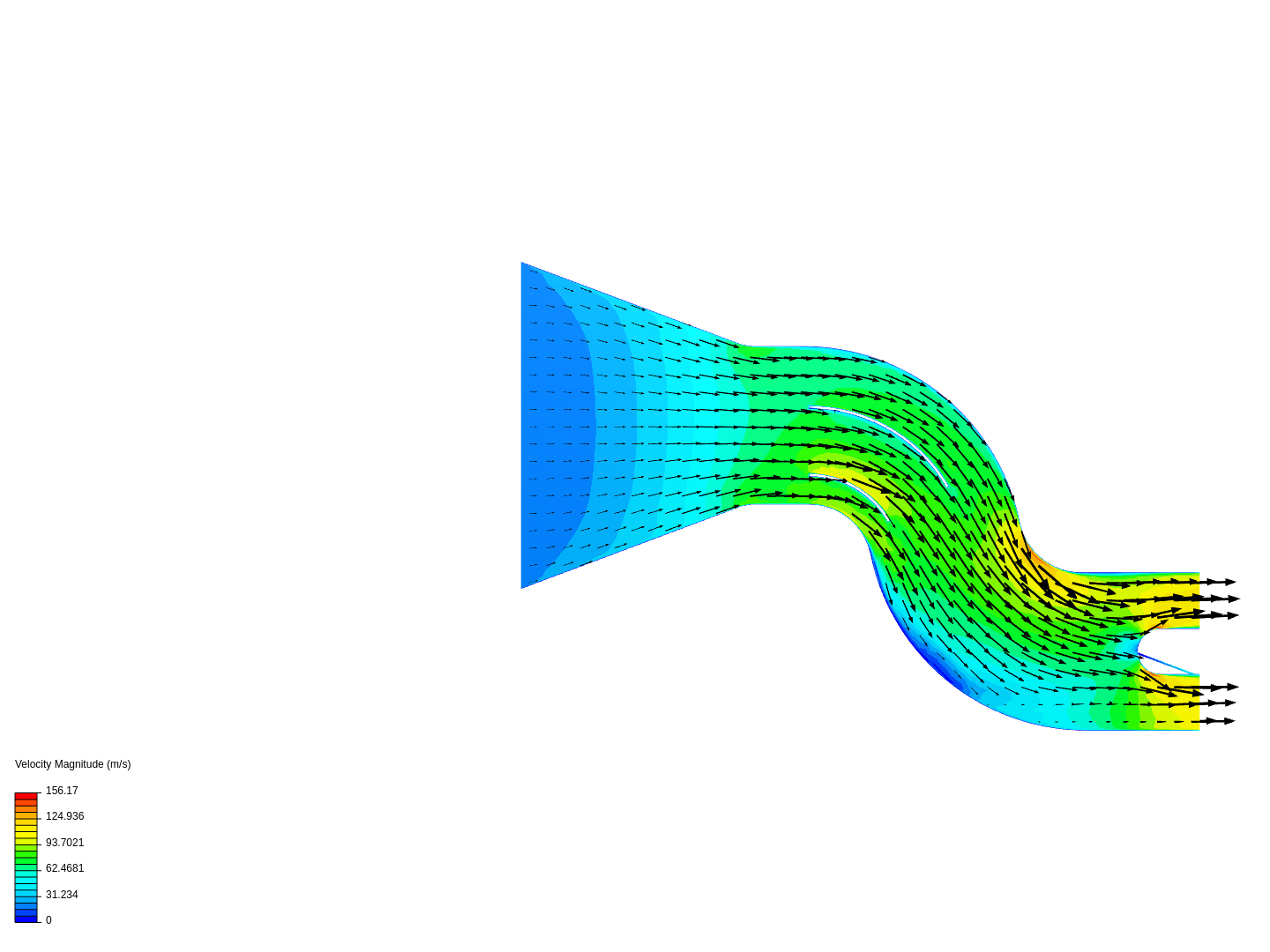 Duct CFD by arjunk | SimScale