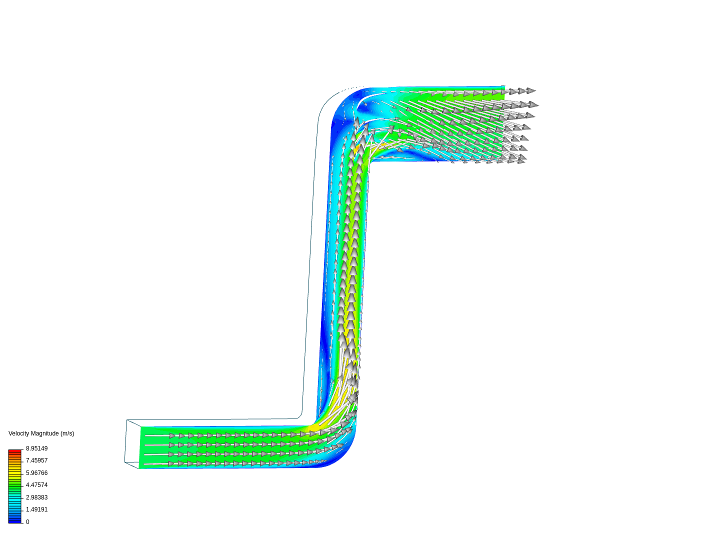 Flow through Duct-Homework by arne_zimmermann | SimScale