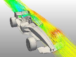 Aerodynamics analysis of a Formula One F1 Race car and post processing ...