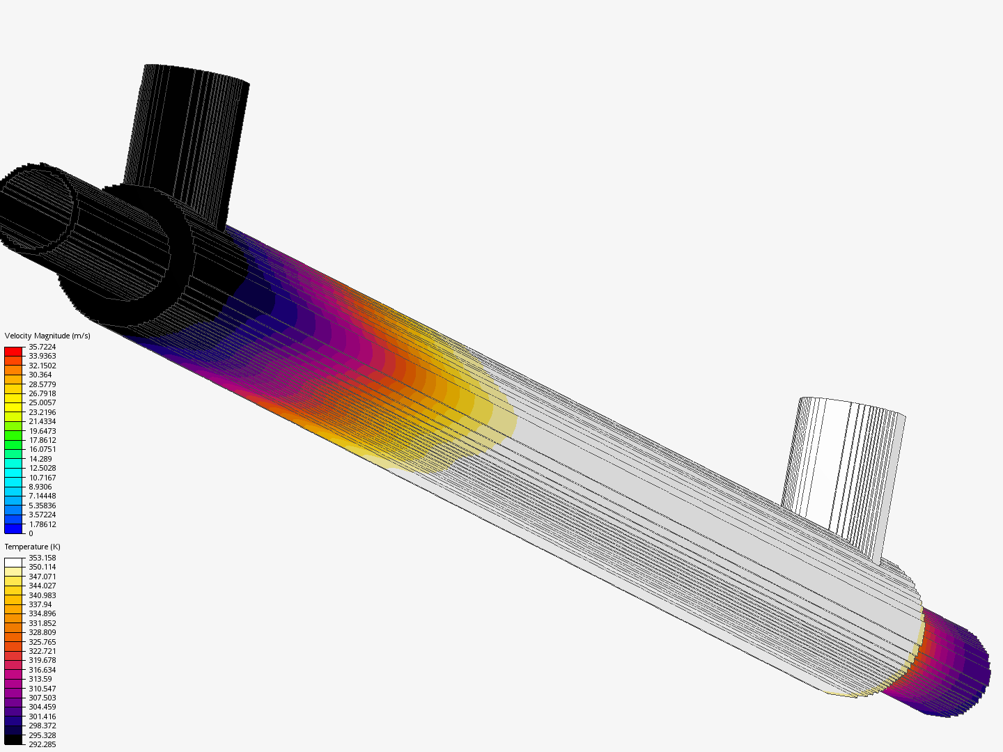 Basic double pipe by arozaqi | SimScale