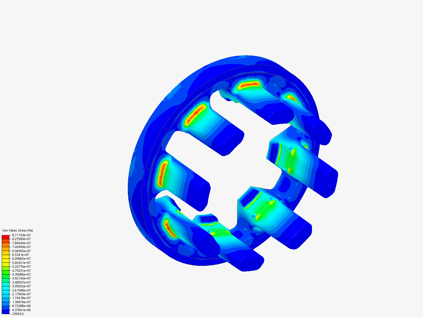Tutorial - Linear static analysis of a crane by aruquart | SimScale