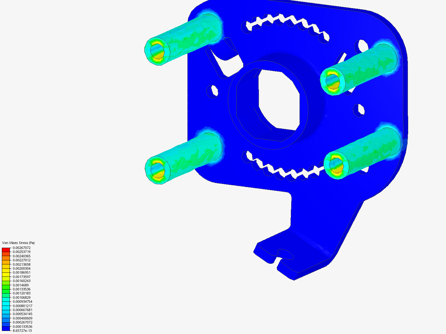 Resistance lever plate by aryamangupta | SimScale