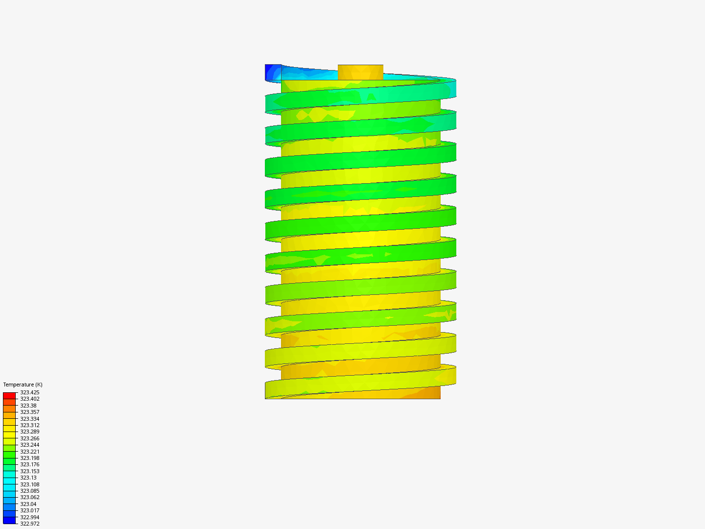 Square Fin by aryax02054 | SimScale