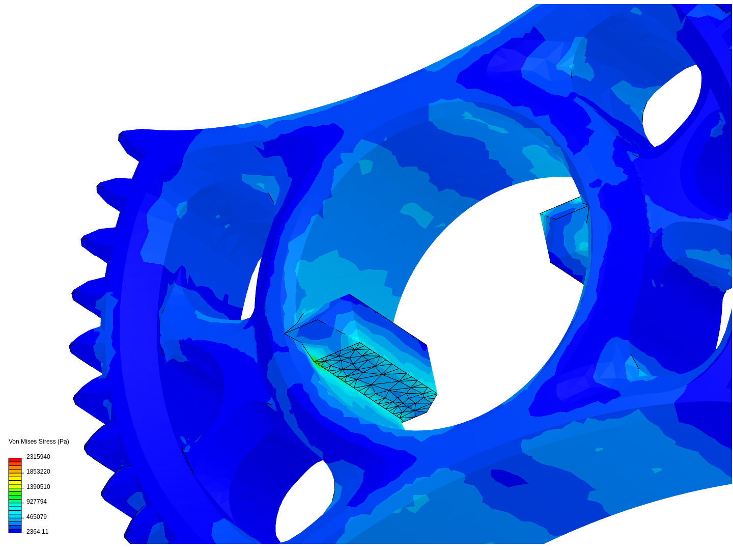 half_gear by asaddweq | SimScale