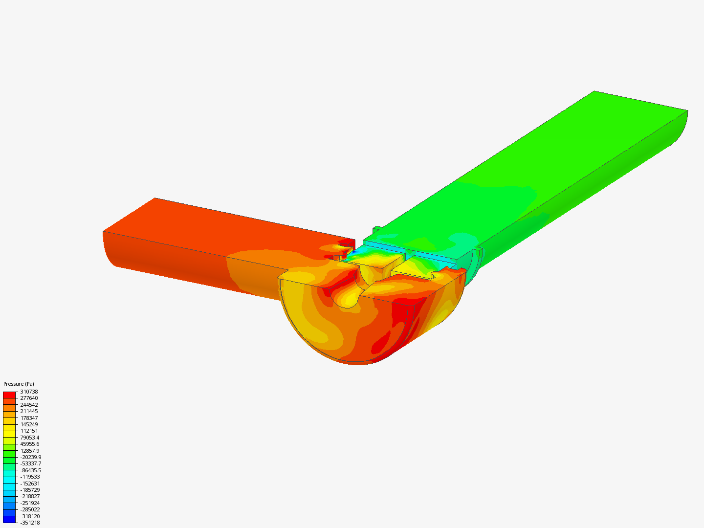 Tutorial: Fluid Flow Through a Valve by asaulyuk2013 | SimScale