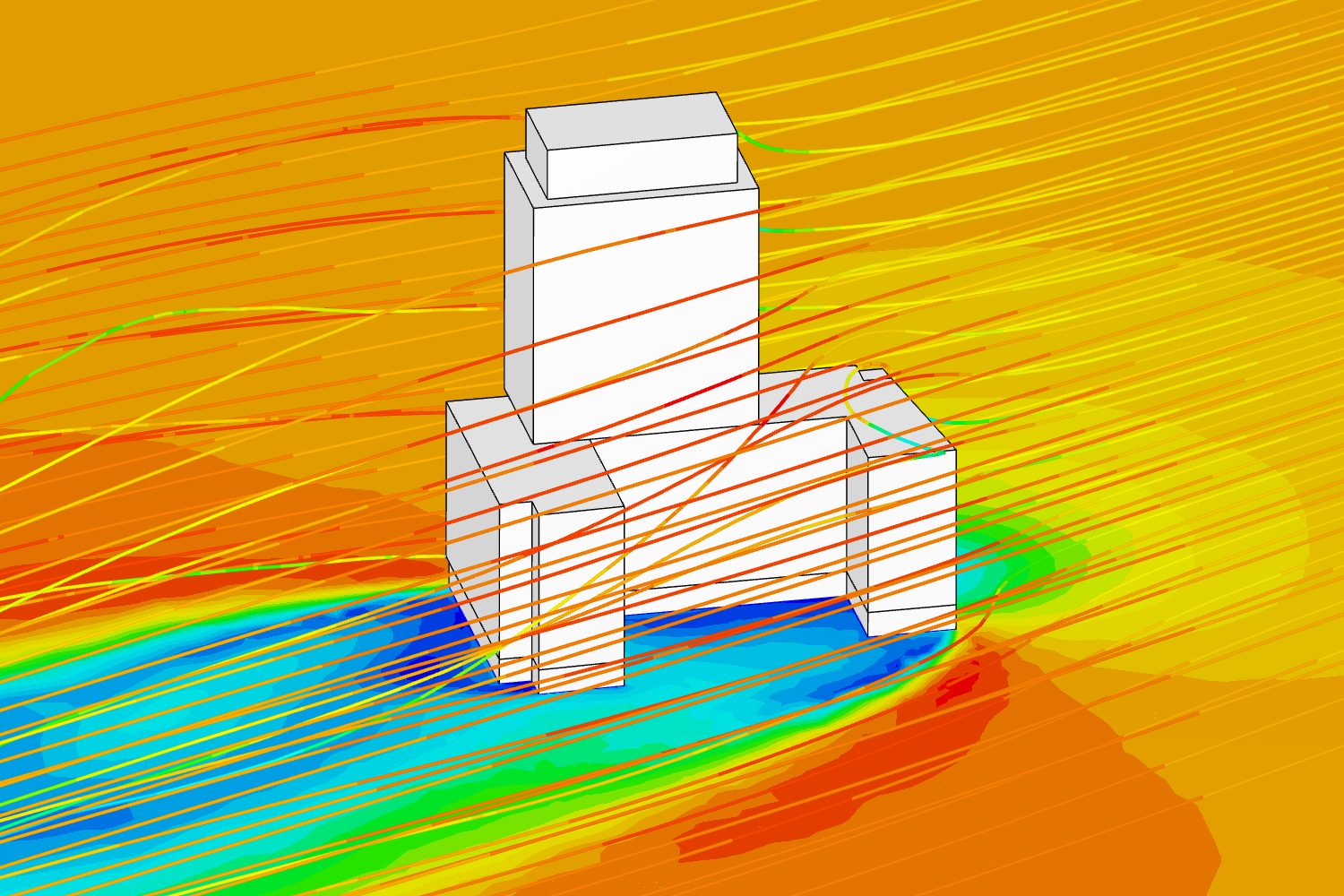 KESV201 - Wind environment around buildings by ashvin_manga | SimScale