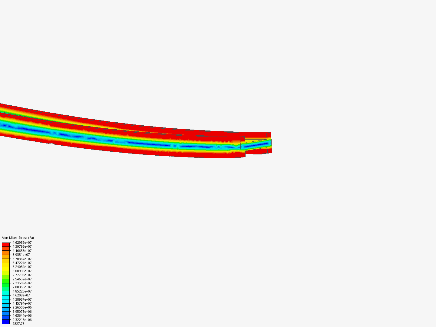 Prinderile Aripii pe teava by astefanache | SimScale