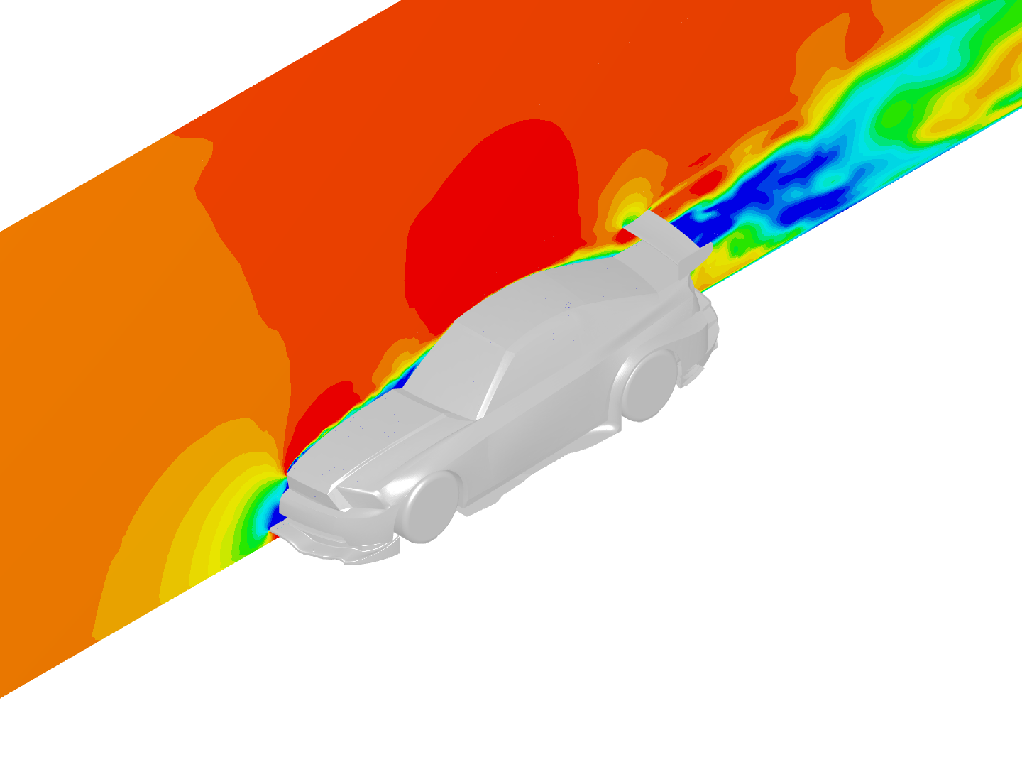 Mustang External Aerodynamics Analysis - Copy by atharva_joshi30 | SimScale