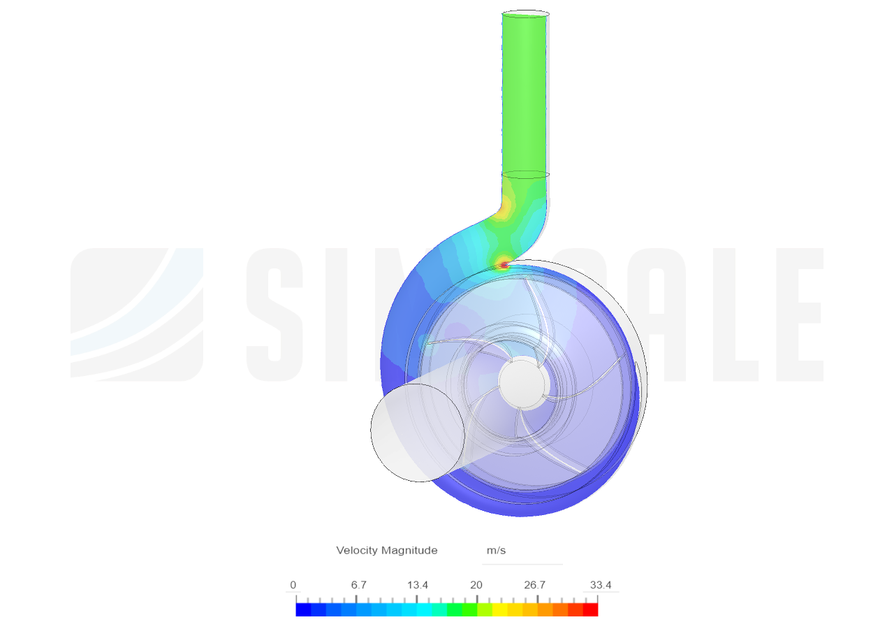 Coursera - Centrifugal Pump Simulation - Copy by atissera | SimScale