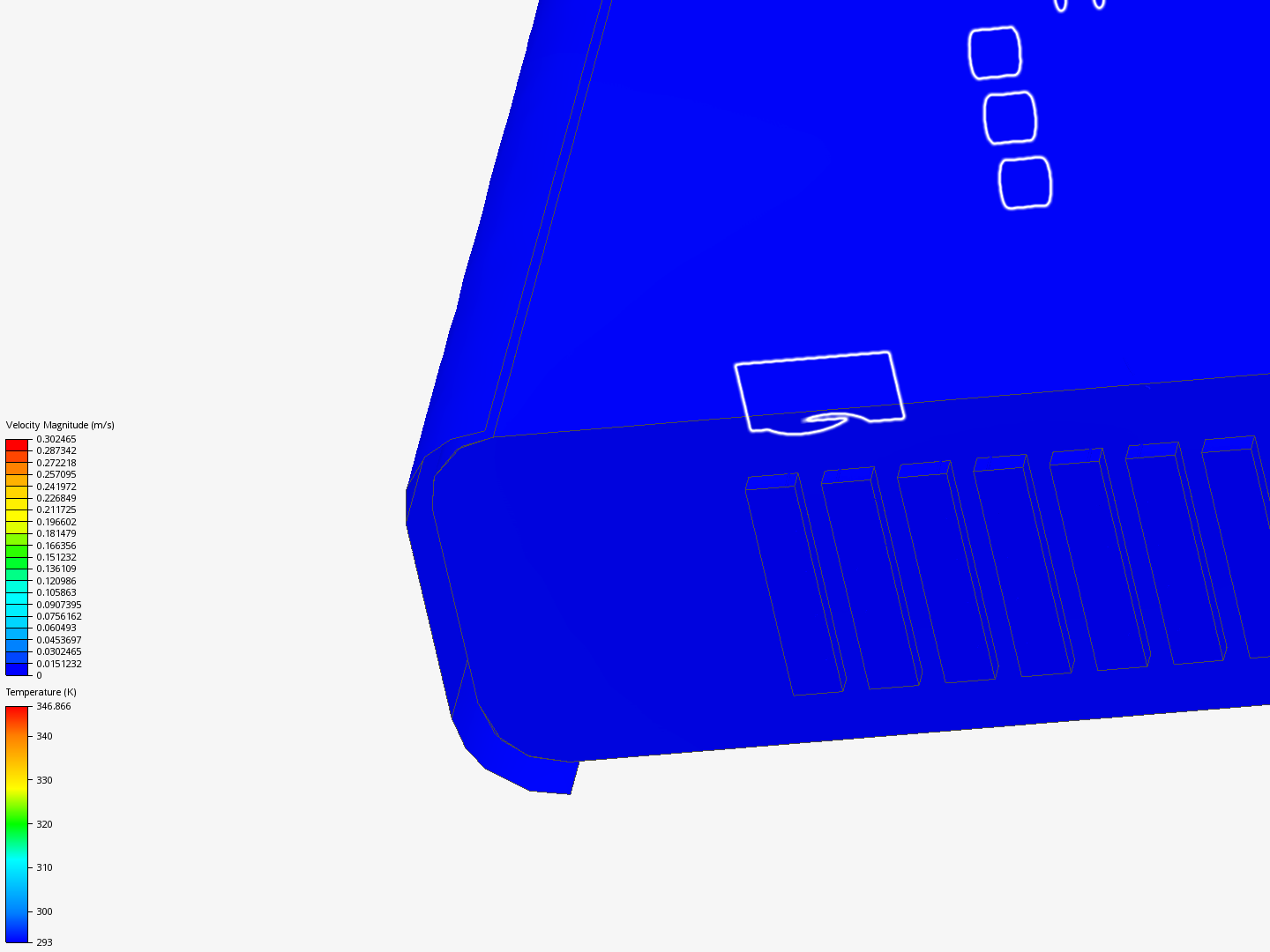Electronics Enclosure Thermal Analysis by aurey | SimScale