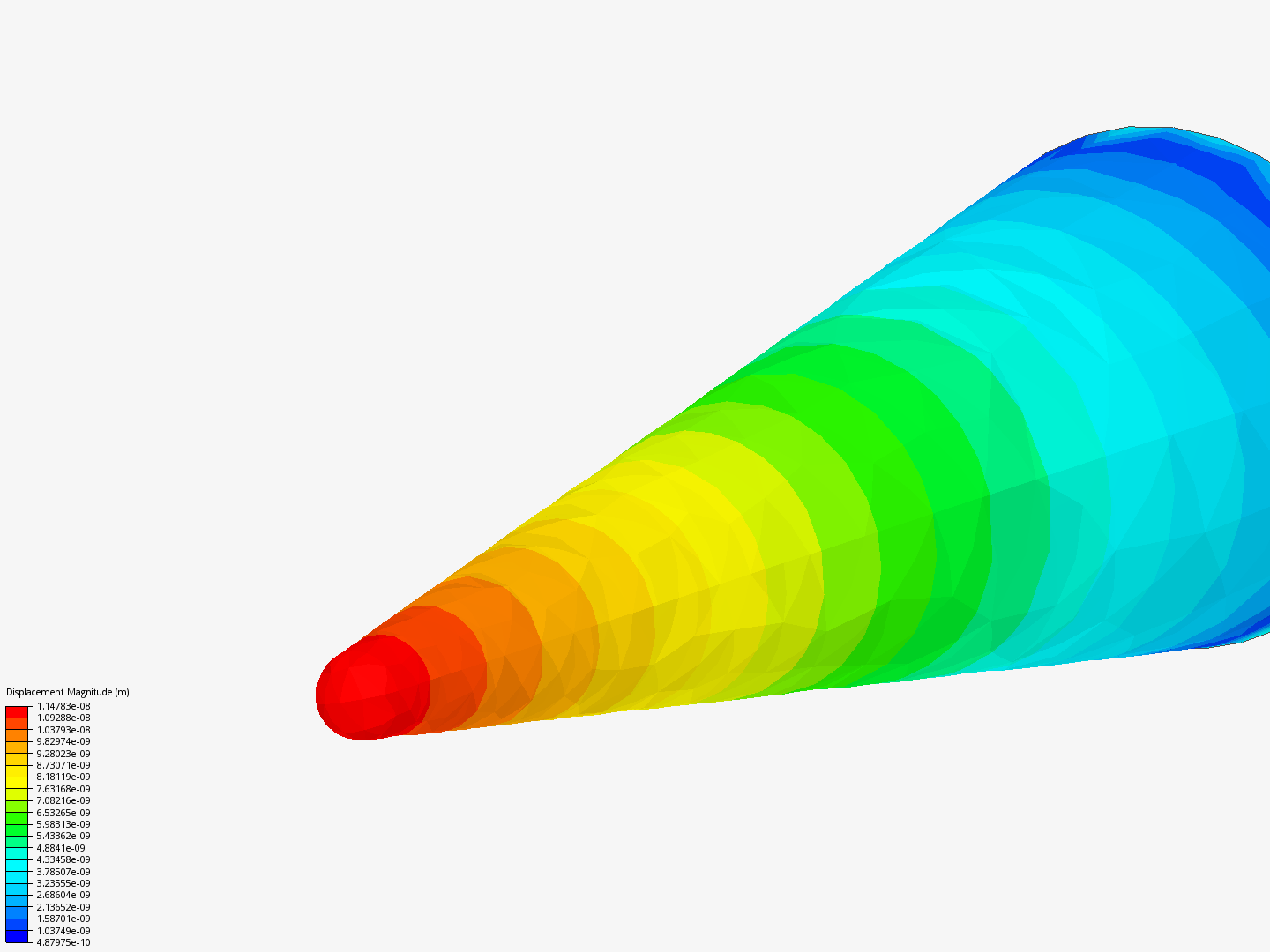 Reentry Vehicle Analysis (FEA) by averymunoz10 | SimScale
