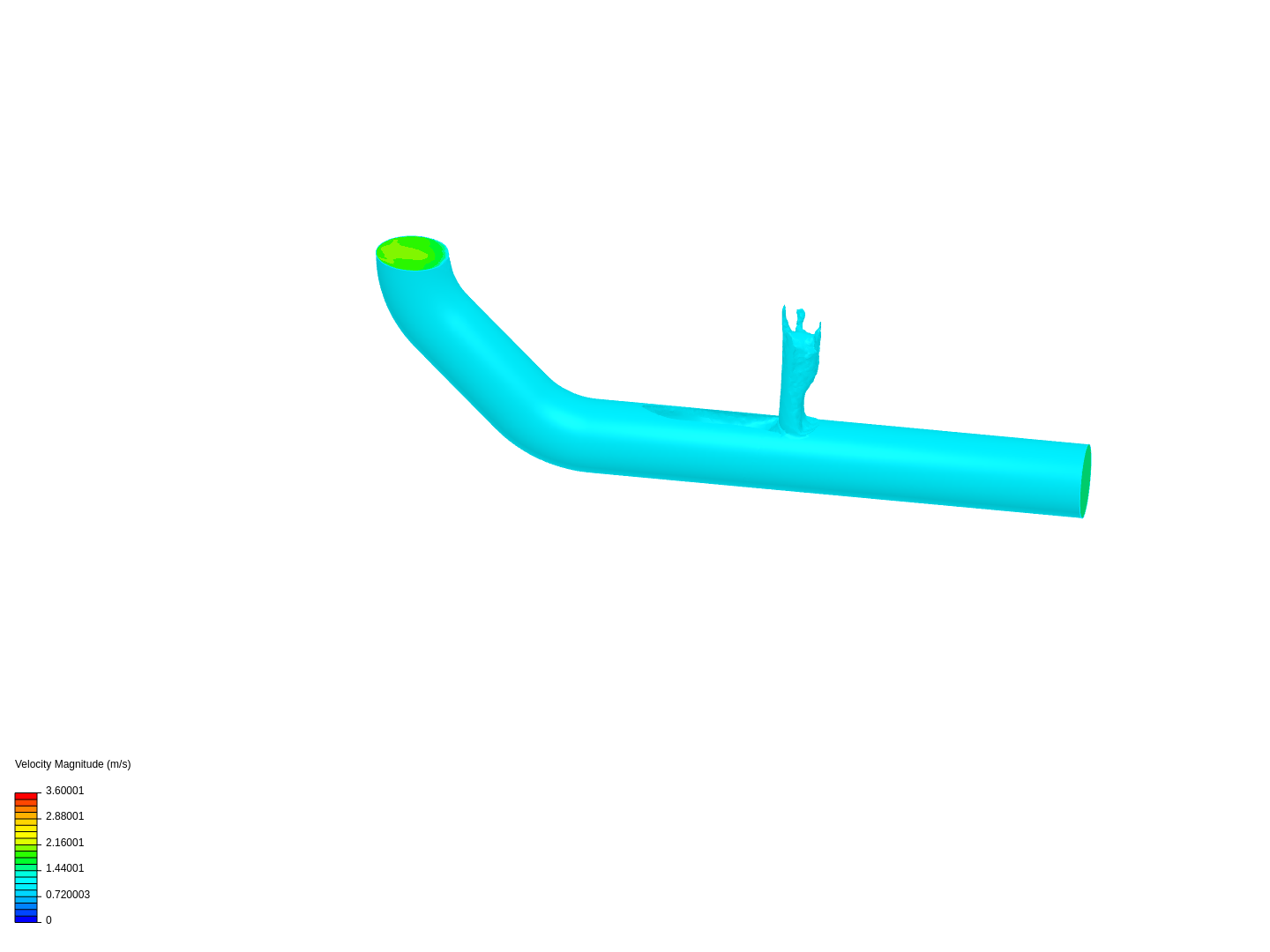 Tutorial 2: Pipe junction flow by avetturini | SimScale