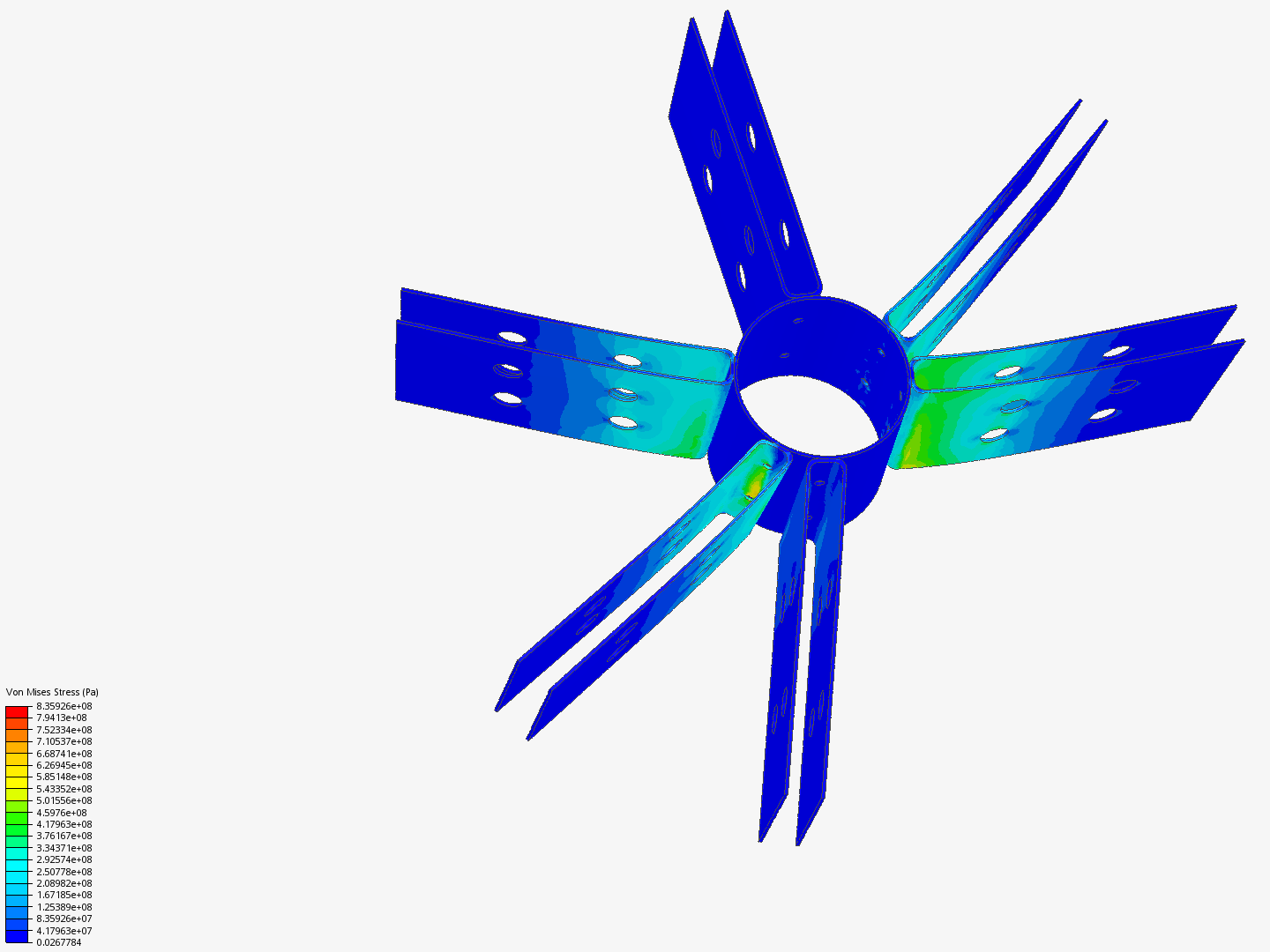 FEA of Hub Connector by ayushmadutta21 | SimScale