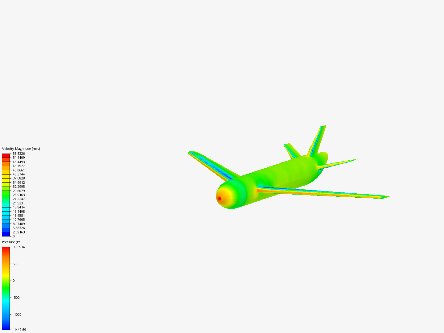 aircraft without winglet 0 by azdaouofficiel | SimScale