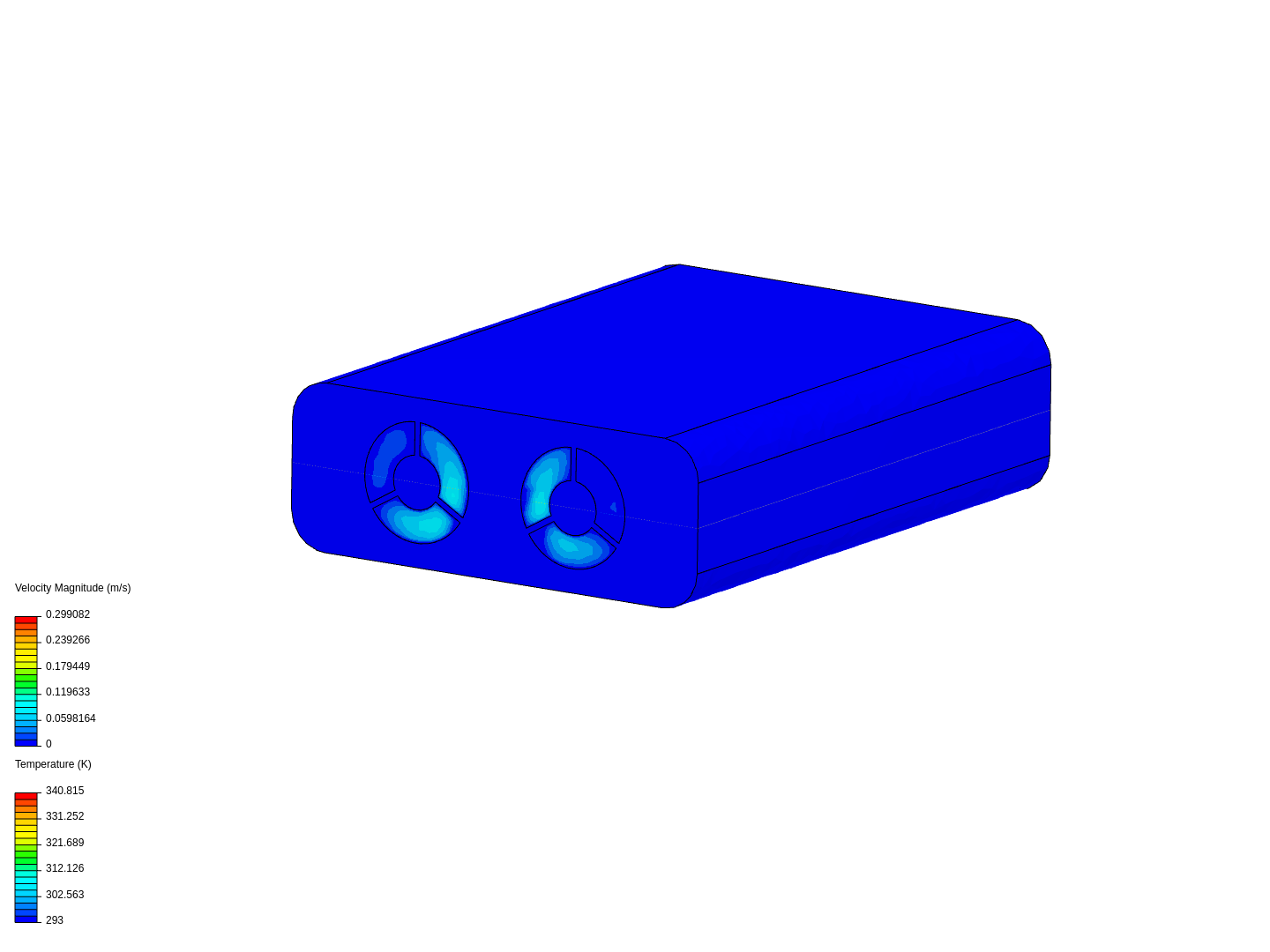 Advanced Tutorial: Thermal Management of an Electronics Box using CHT by b129c7a67c284f | SimScale
